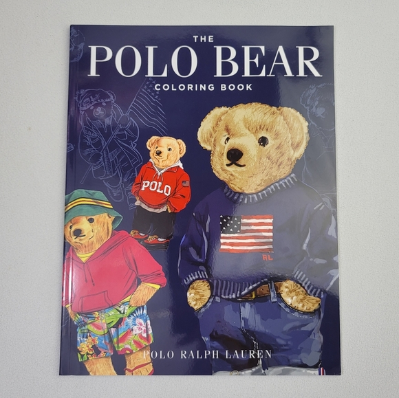 Polo Ralph Lauren | Accents | Polo Ralph Lauren The Polo Bear Coloring ...